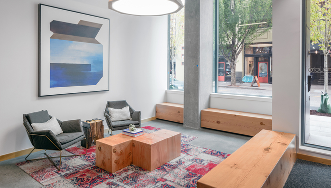 Pearl District Portland Apartments | Couch 9