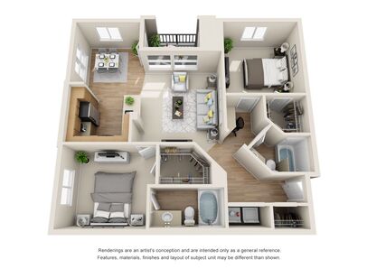 Valencia CA Apartments | Provence at Valencia Floor Plans