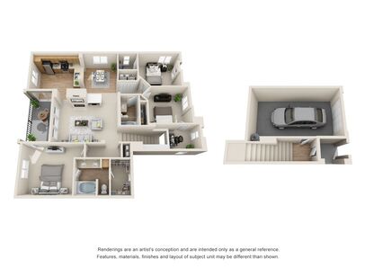 Valencia CA Apartments | Provence at Valencia Floor Plans