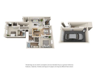 Valencia CA Apartments | Provence at Valencia Floor Plans