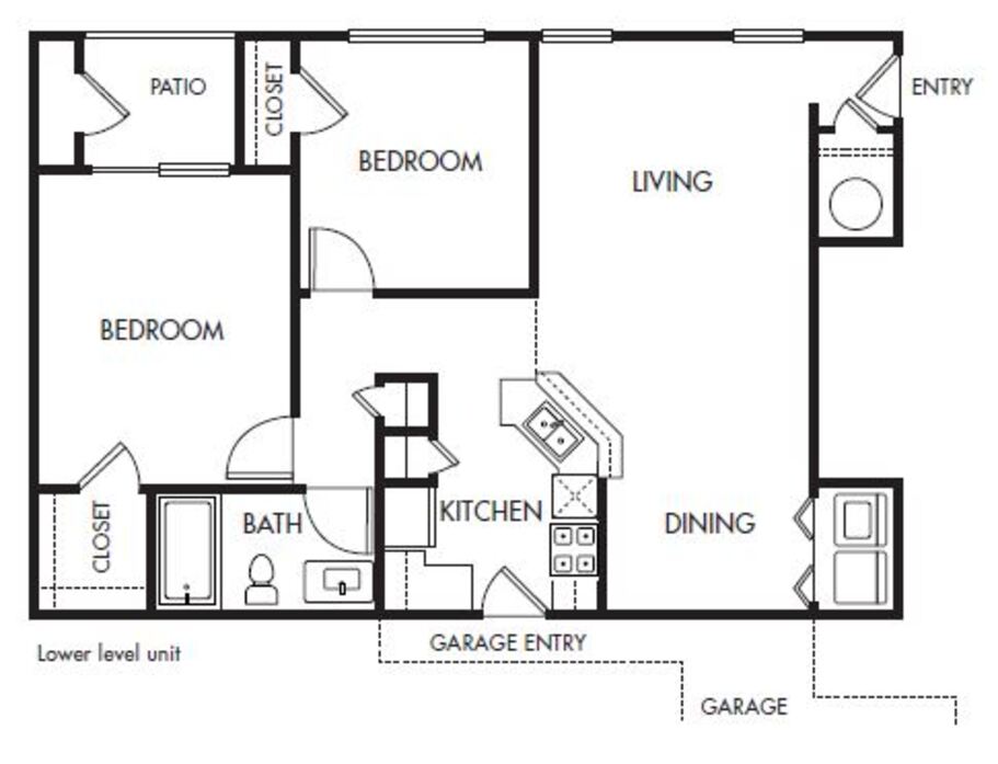 Commons at Briargate Apartments Colorado Springs | Floor Plans