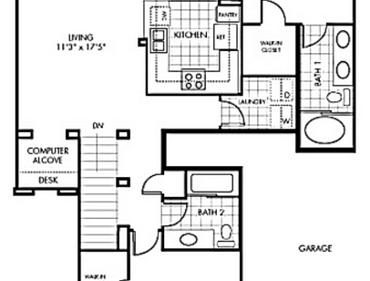 Valencia CA Apartments | Provence at Valencia Floor Plans