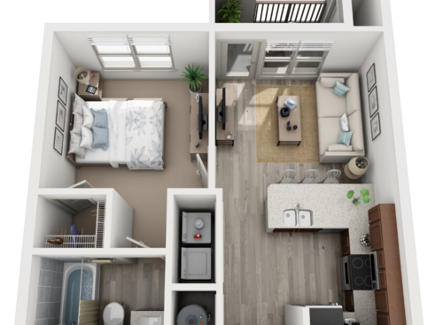 1-3 Bedroom Apartments in Pflugerville, TX | Enclave Falcon Pointe