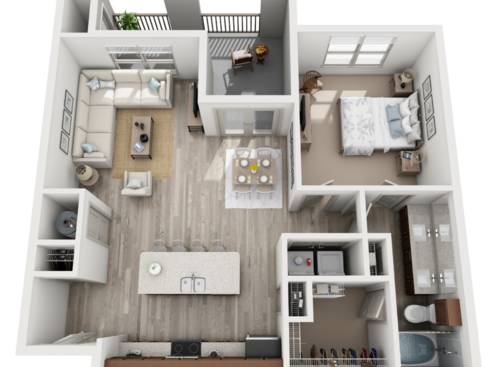 1-3 Bedroom Apartments in Pflugerville, TX | Enclave Falcon Pointe