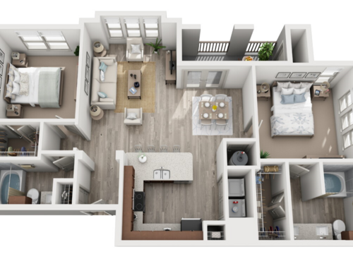 1-3 Bedroom Apartments in Pflugerville, TX | Enclave Falcon Pointe