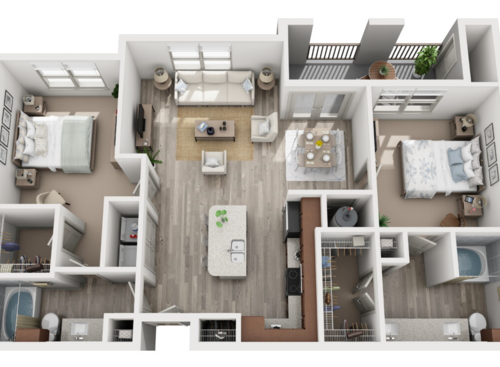 1-3 Bedroom Apartments in Pflugerville, TX | Enclave Falcon Pointe