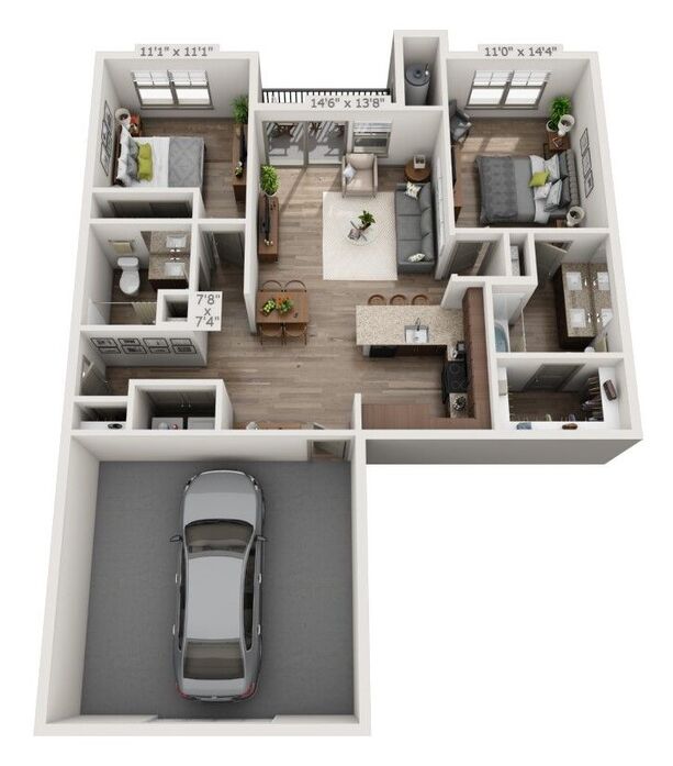 1-3 Bedroom Apartments Littleton, CO | HiLine at Littleton Commons