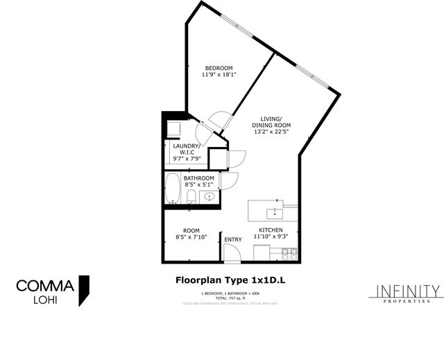 Denver, CO Apartments | The Comma Lohi | Floor Plans