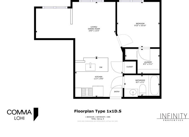 Denver, CO Apartments | The Comma Lohi | Floor Plans