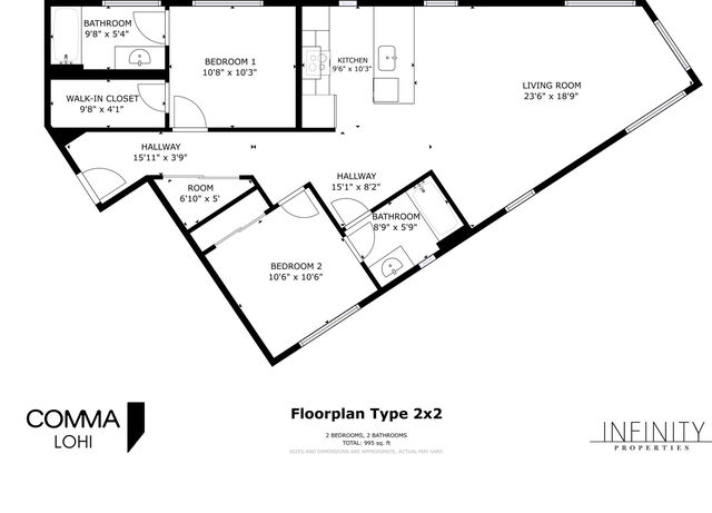 Denver, CO Apartments | The Comma Lohi | Floor Plans